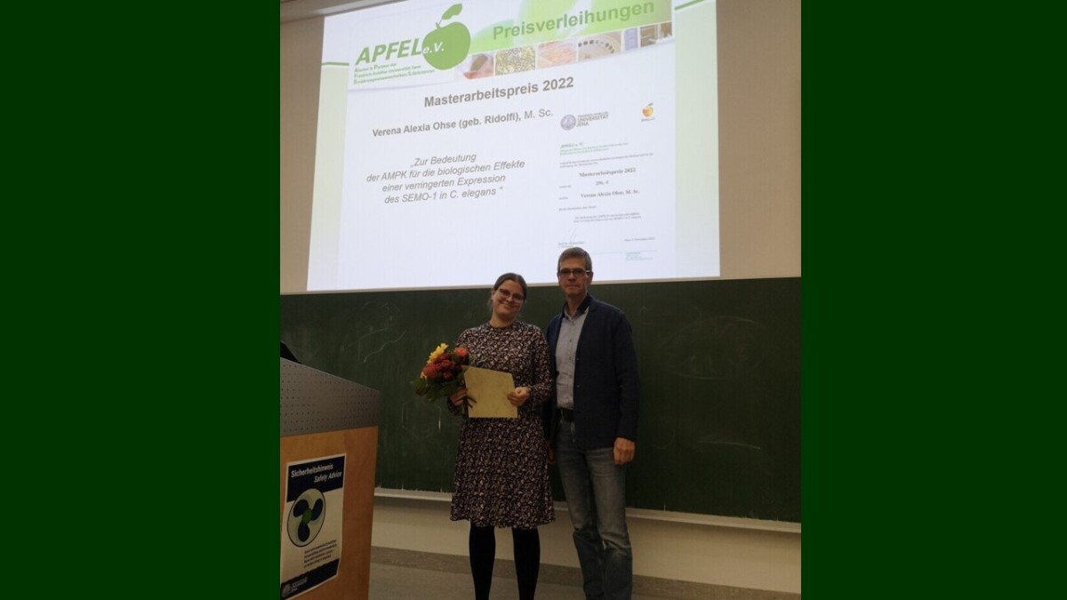 APFEL-Preis für beste Masterarbeit 2022